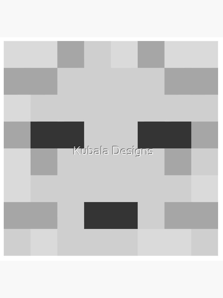 Ghast Minecraft Face Printable