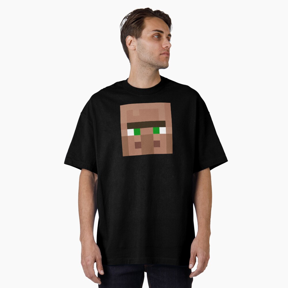 "Villager Minecraft Head Pixel Art Design" Sticker for Sale by Darcekar ...