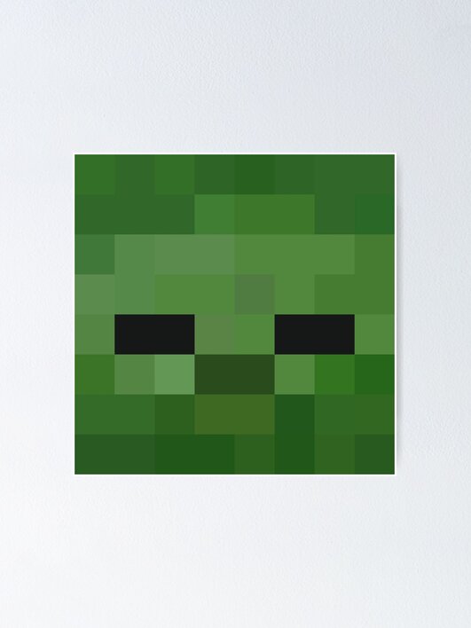 Minecraft Zombie Pixel Art Mine Craft Chicken Jockey Zombie Design