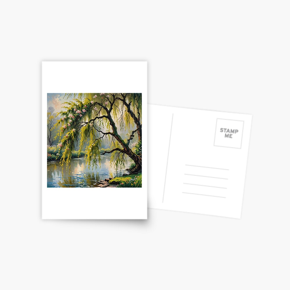"willow tree" Sticker by melissabeta | Redbubble