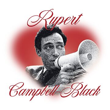 "Rivals Rupert Campbell-Black Design" Sticker for Sale by carloyoung ...