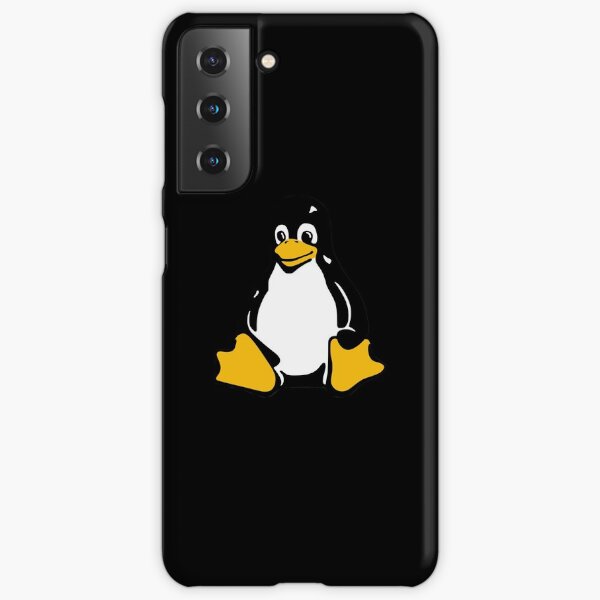 "Tux Mascot T-Shirt Penguin Linux Logo" Samsung Galaxy Phone Case for ...
