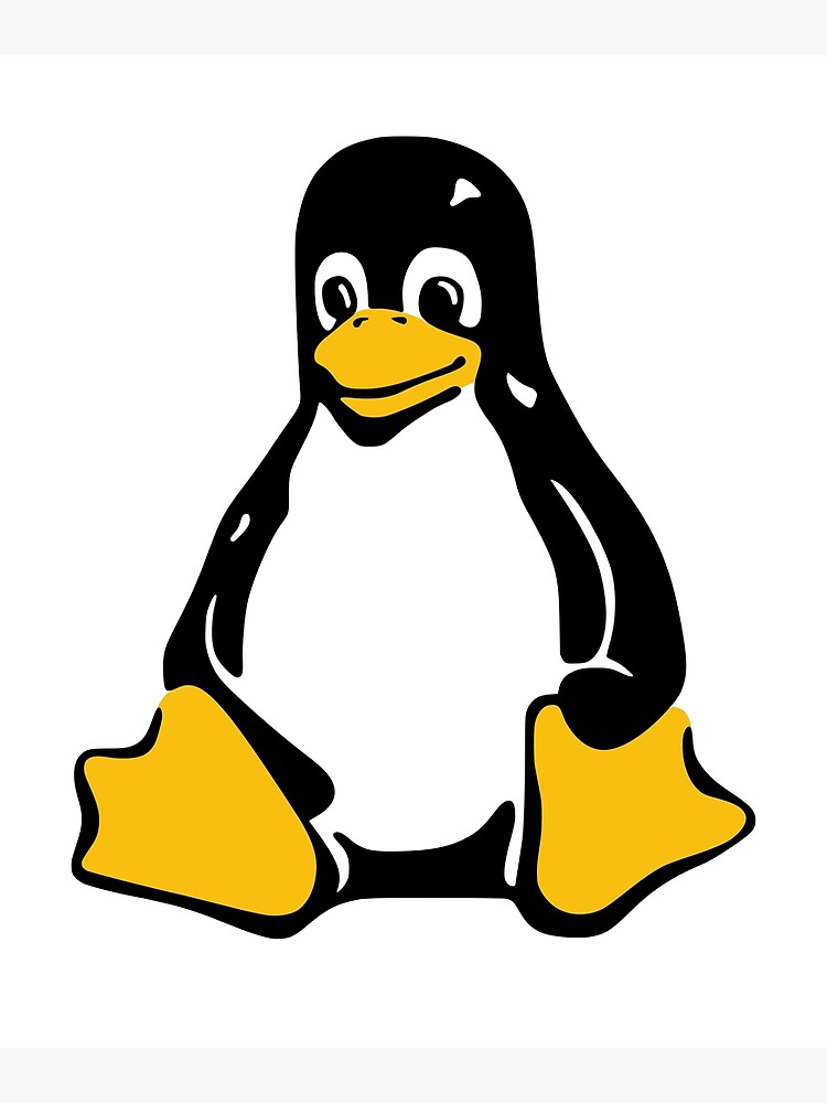 "Tux Mascot T-Shirt Penguin Linux Logo" Poster by rainwater11 | Redbubble