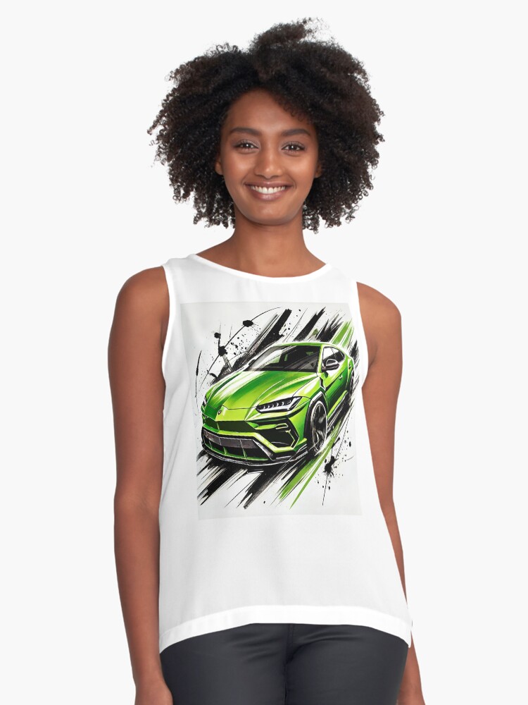 "Lamborghini Urus Fanart (Green)" Sticker for Sale by Peterson Designs ...