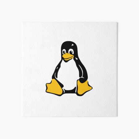 "Tux Mascot Hoodie Penguin Linux Logo" Art Board Print for Sale by ...
