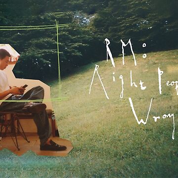 "RM from BTS (Namjoon), RPWP: Right Place, Wrong Person" Sticker for ...