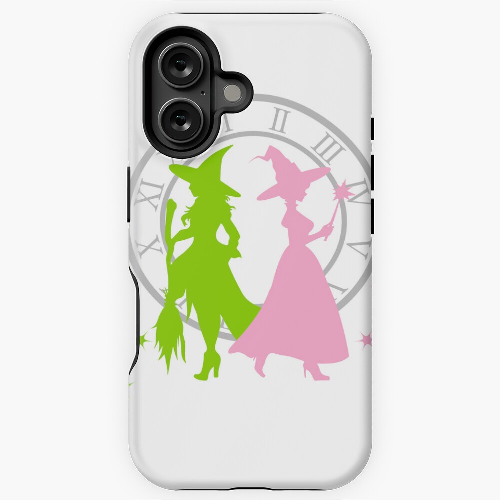 "Defying Gravity Wicked Elphaba and Glinda Sparkles" Sticker for Sale ...