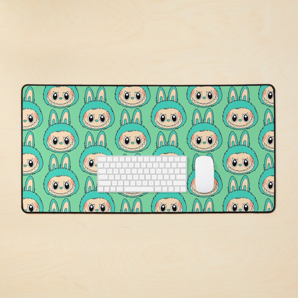 "labubu whole body and peeker design green" Sticker for Sale by ...