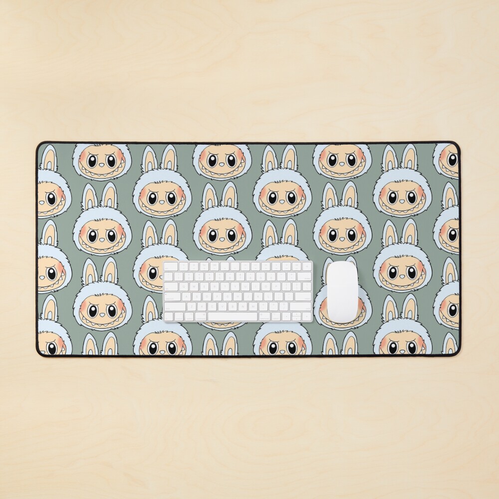 "labubu whole body and peeker design white" Sticker for Sale by ...