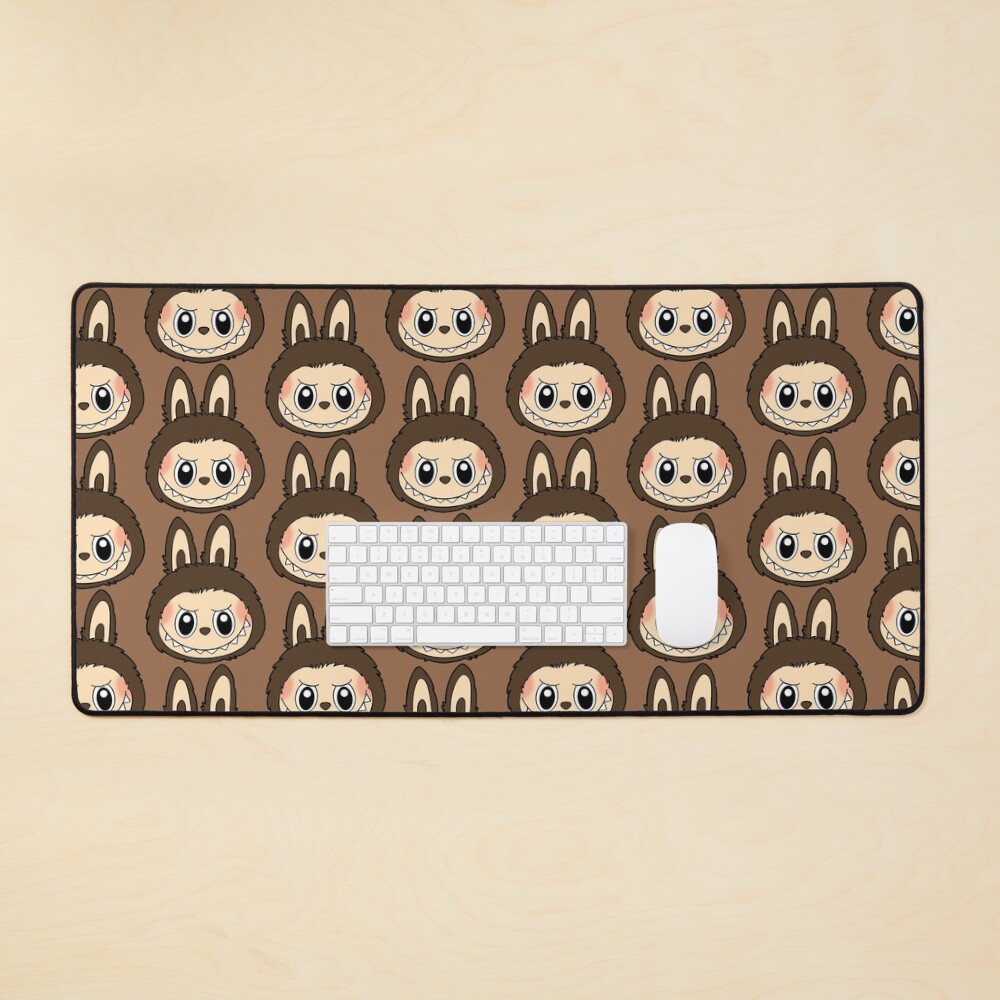 "labubu whole body and peeker design brown" Sticker for Sale by ...