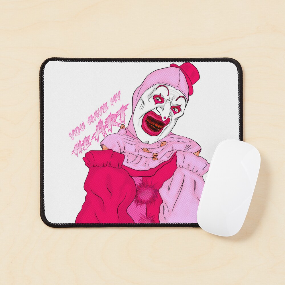 "Valentines Terrifier Art the Clown" Sticker for Sale by LagoonCreature ...