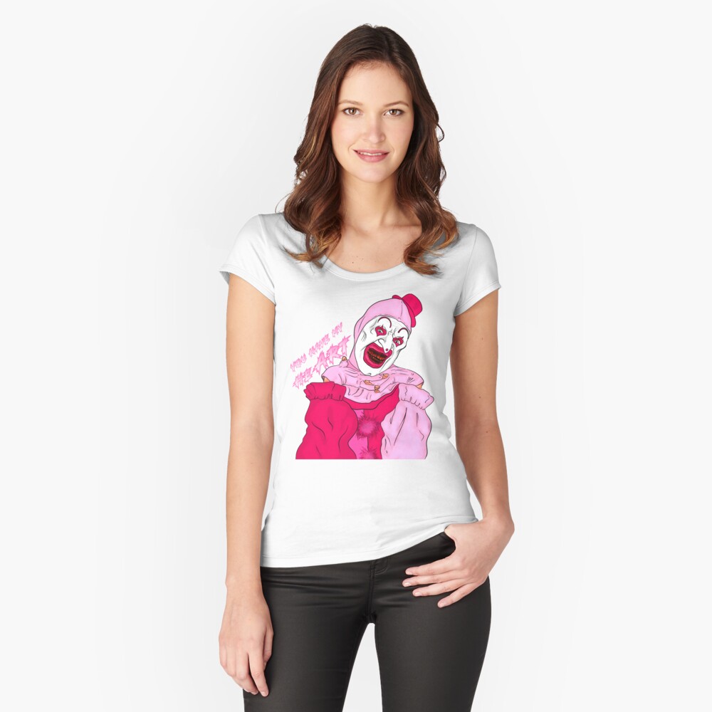 "Valentines Terrifier Art the Clown" Sticker for Sale by LagoonCreature ...