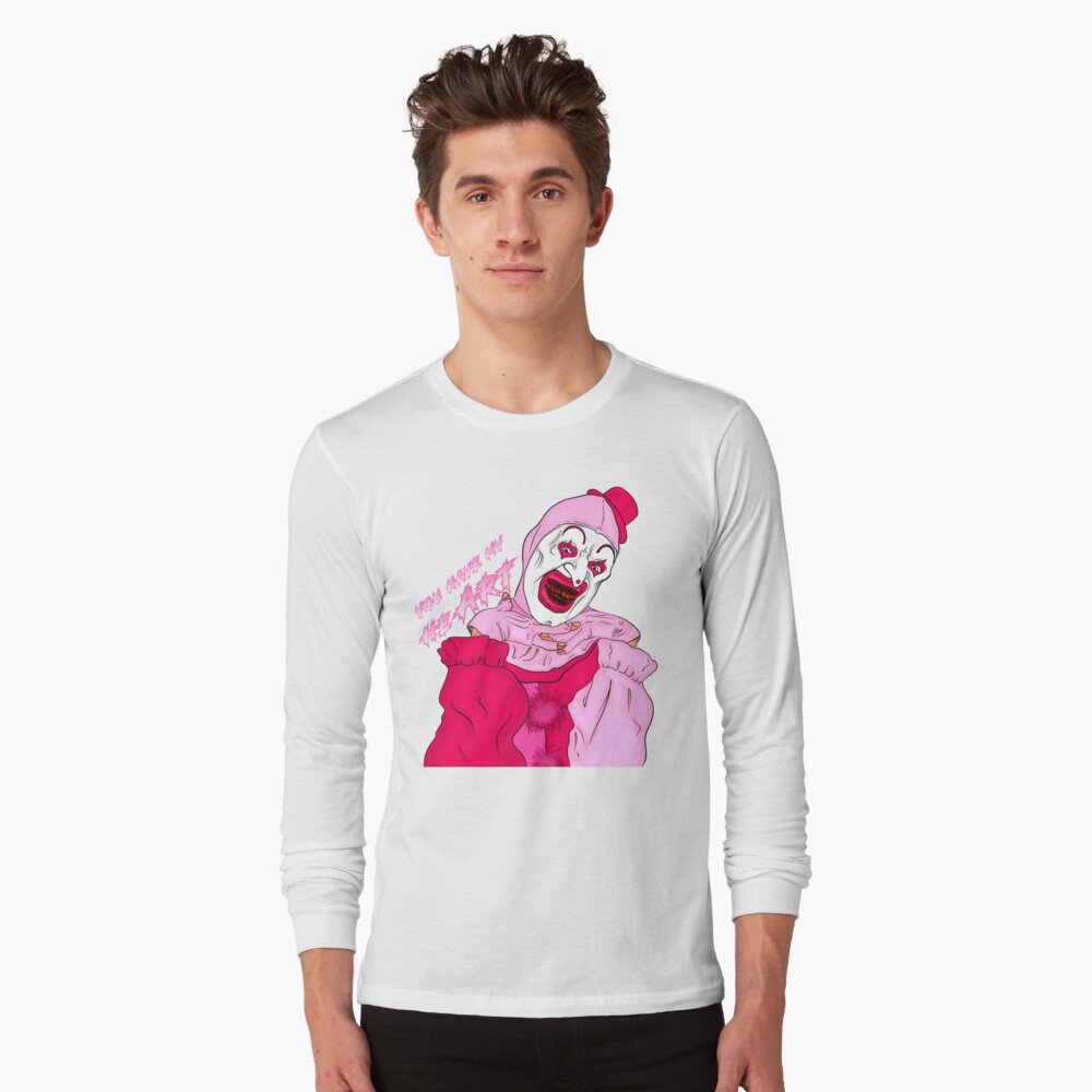 "Valentines Terrifier Art the Clown" Sticker for Sale by LagoonCreature ...