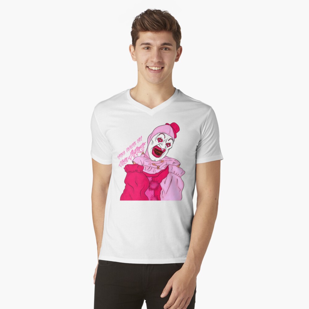 "Valentines Terrifier Art the Clown" Sticker for Sale by LagoonCreature ...