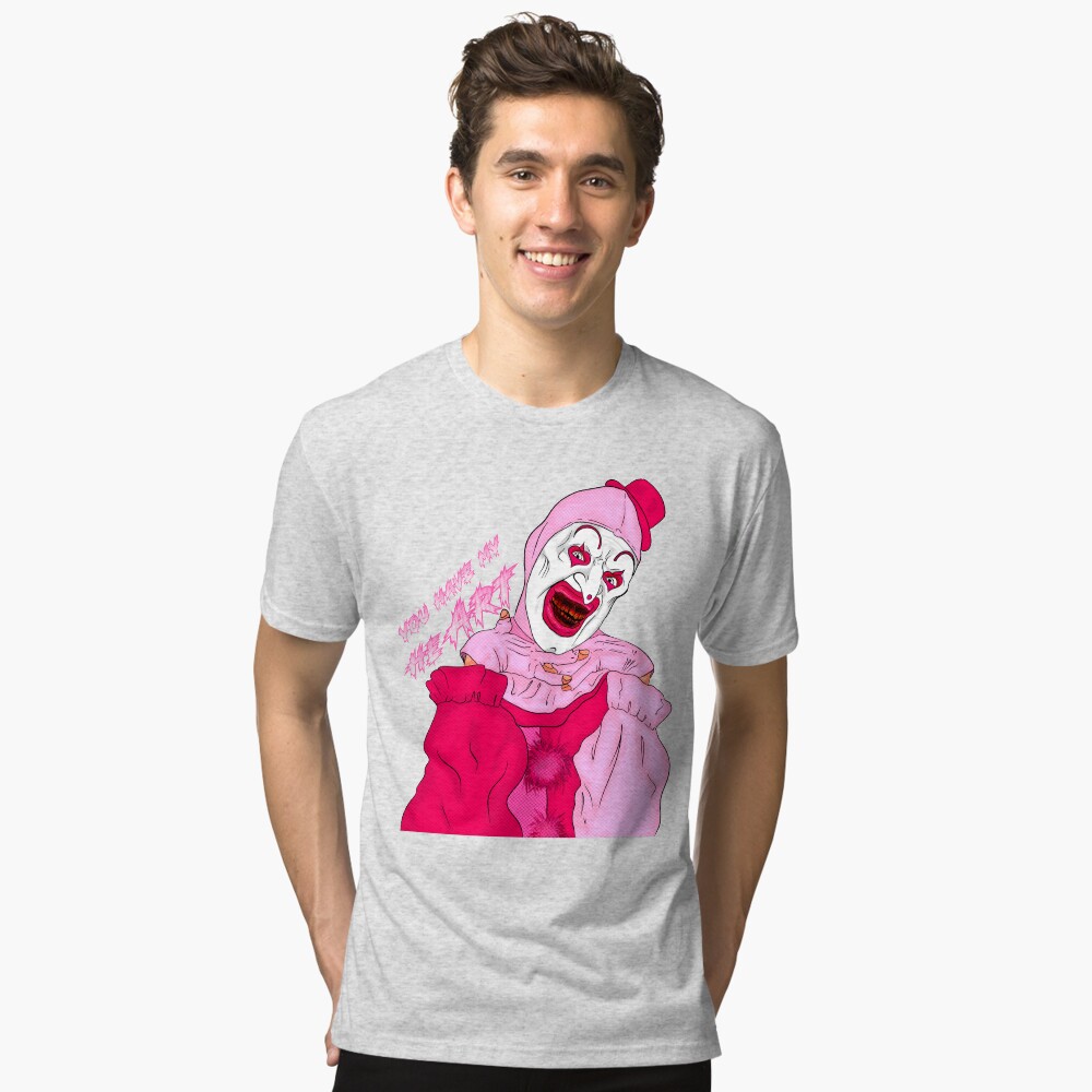 "Valentines Terrifier Art the Clown" Sticker for Sale by LagoonCreature ...