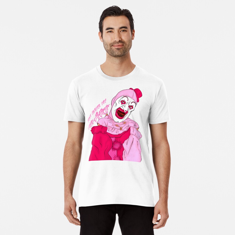 "Valentines Terrifier Art the Clown" Sticker for Sale by LagoonCreature ...