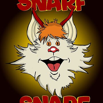 "Snarf from Thundercats" Sticker for Sale by TLBugg | Redbubble