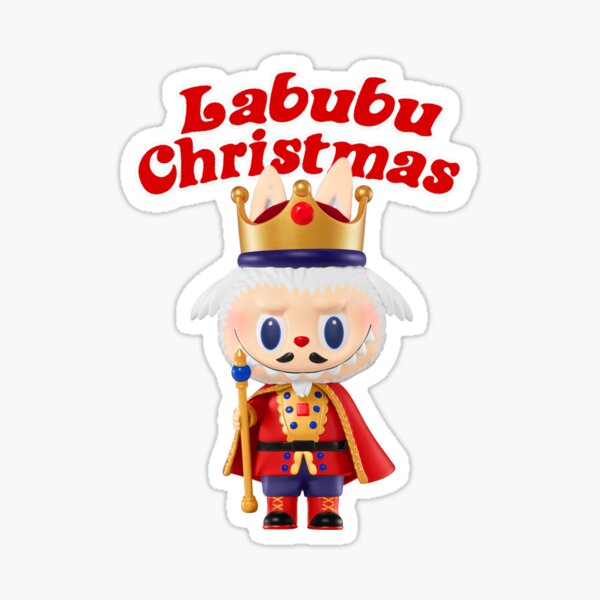 "Pop Mart Labubu Merry Christmas Noel 9 By Popmart" Sticker for Sale by ...