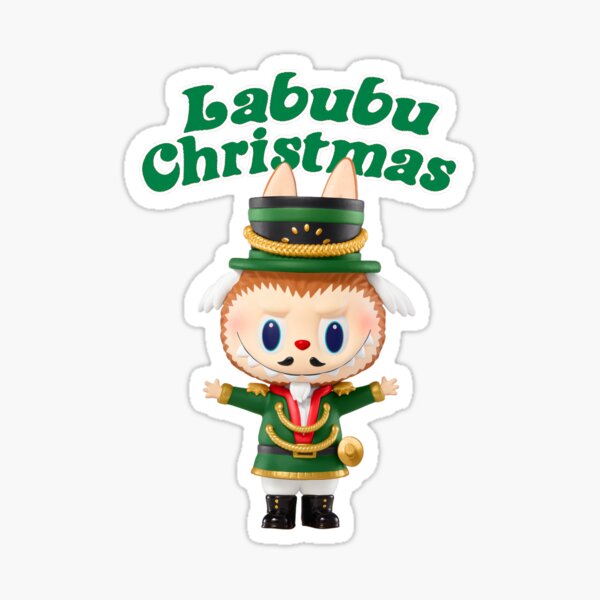 "Pop Mart Labubu Merry Christmas Noel 14 By Popmart" Sticker for Sale ...