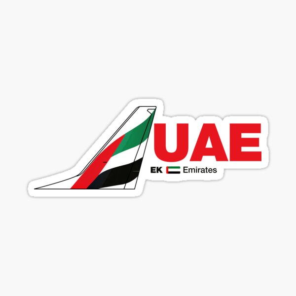 "Emirates Boeing 737-800 Tail Sticker" Sticker for Sale by ...