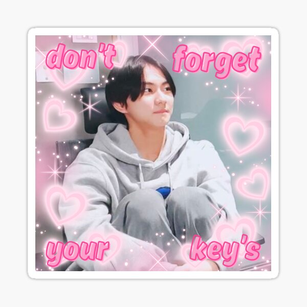 "ENHYPEN "Don't Forget your keys" Sticker" Sticker for Sale by ...