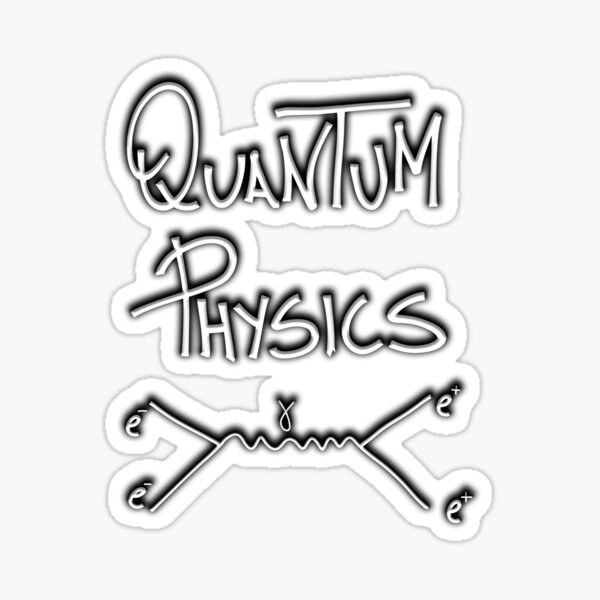 "Quantum Physics" Sticker for Sale by GiroScience | Redbubble