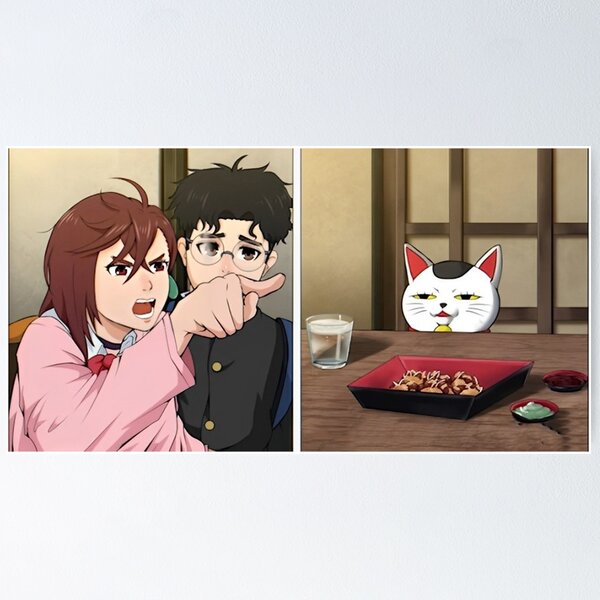 "Dandadan Meme- Funny Art Print" Poster for Sale by samuil97 | Redbubble