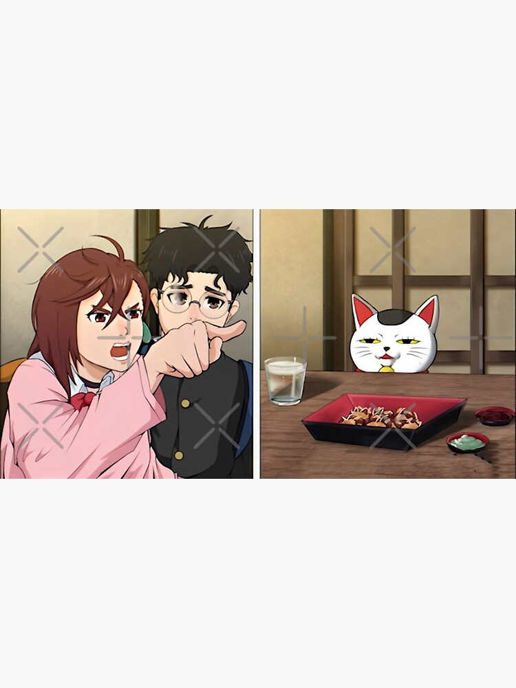 "Dandadan Meme- Funny Art Print" Sticker for Sale by samuil97 | Redbubble