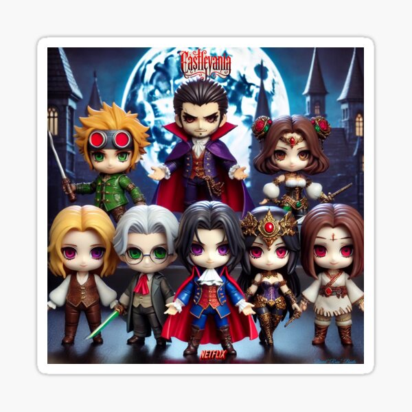 "Castlevania Chibi Collection - Heroes and Villains Under the Moonlight ...
