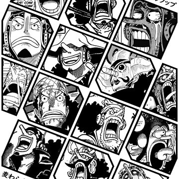 "Usopp - One Piece Manga Panel collage" Journal for Sale by IZQIRO ART ...