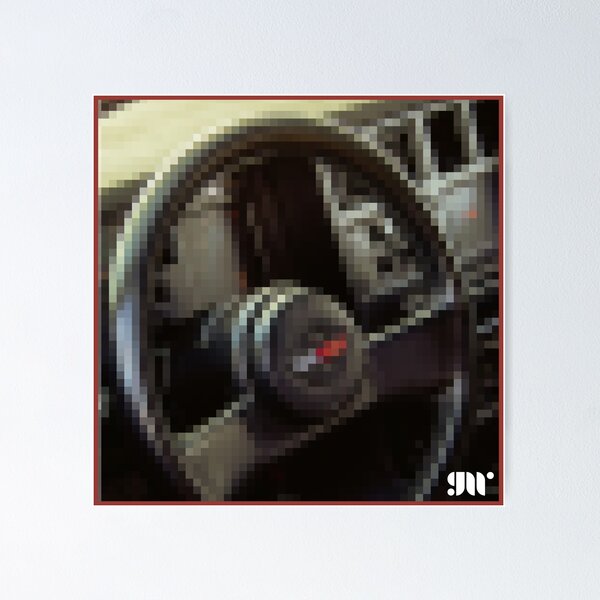 "Interior Corvette c4 Performance Car Pixel Art" Poster for Sale by ...