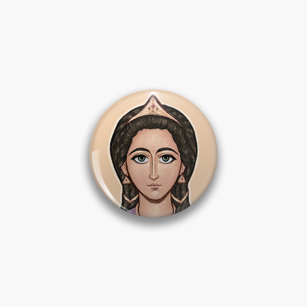 "Icon of Queen Esther" Sticker for Sale by snflwrs-png | Redbubble