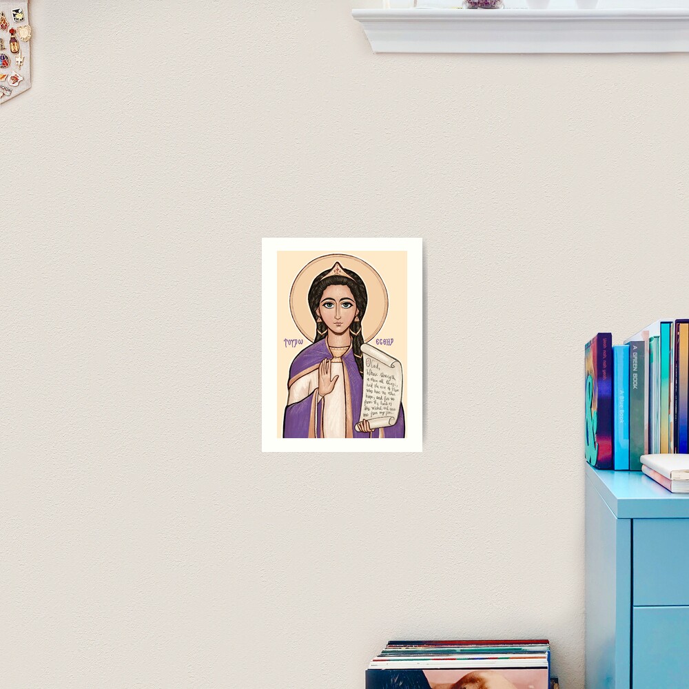 "Icon of Queen Esther" Sticker for Sale by snflwrs-png | Redbubble