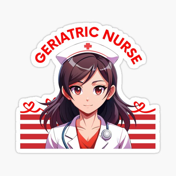 "Geriatric Nurse Tote Bag & Sticker – Thoughtful Gift for Geriatric ...