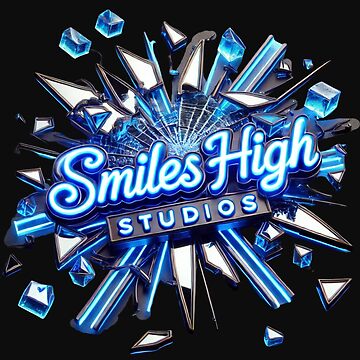 "Smiles High Mirror Smash" Sticker for Sale by Smileshigh | Redbubble