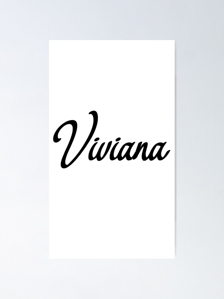 "Viviana" Poster for Sale by Shalomjoy | Redbubble
