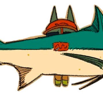 "webfishing logo" Sticker for Sale by Biscuitklanis | Redbubble