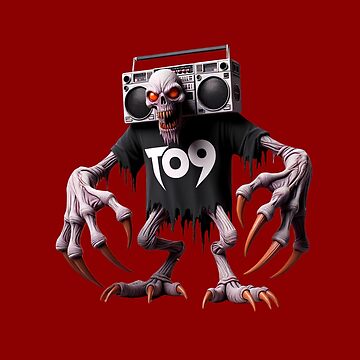 "Monster Boom Box " Sticker for Sale by Smileshigh | Redbubble