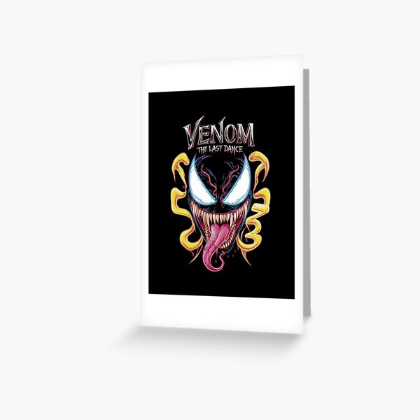 "venom" Greeting Card for Sale by Bridoof | Redbubble