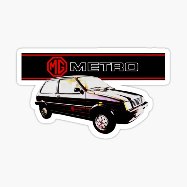 "MG METRO" Sticker for Sale by ThrowbackMotors | Redbubble