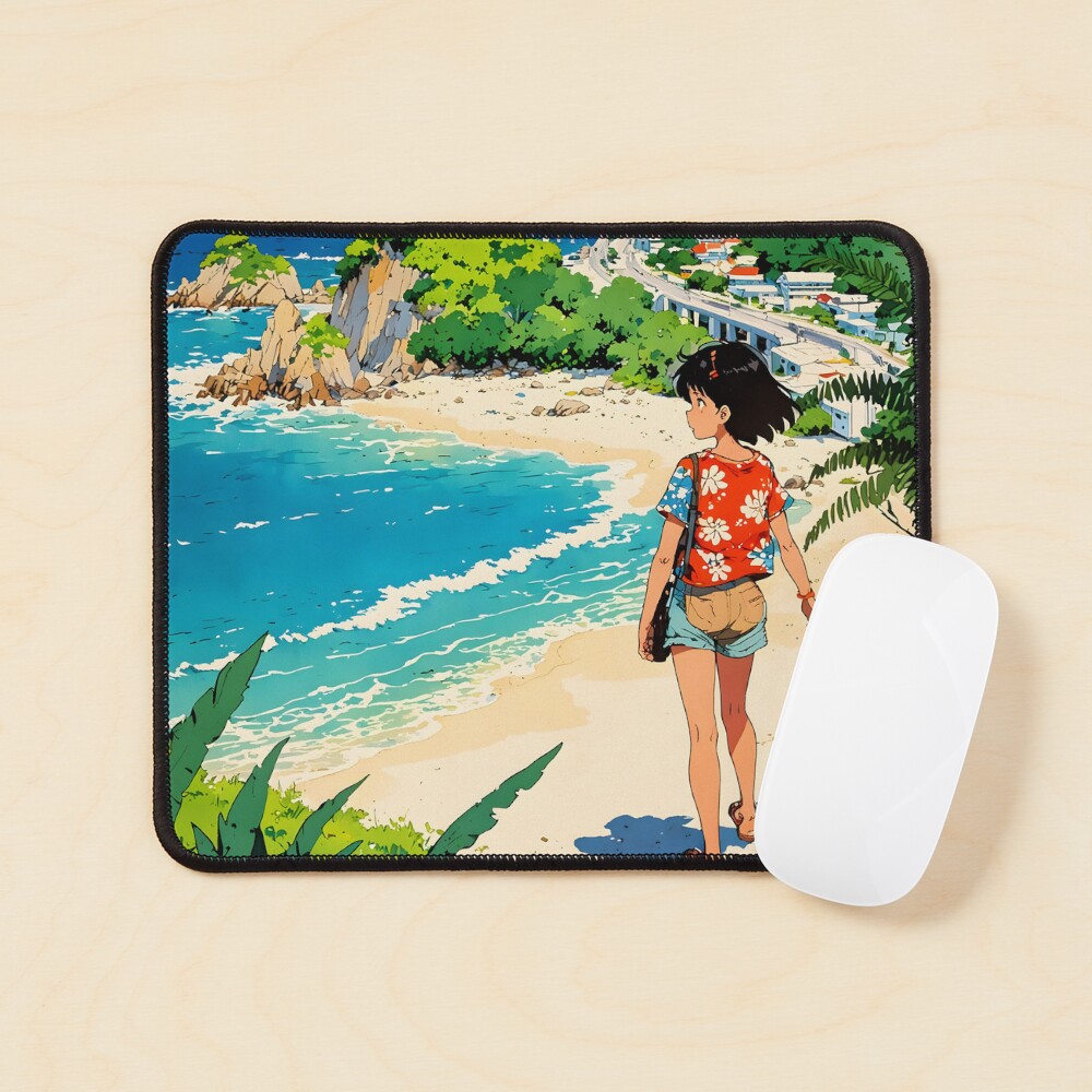 "Okinawa Japan Retro Anime Girl 80s Vintage Travel" Poster for Sale by ...