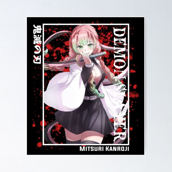 "Demon Slayer - Mitsuri Kanroji" Poster for Sale by Otaku Emporium ...