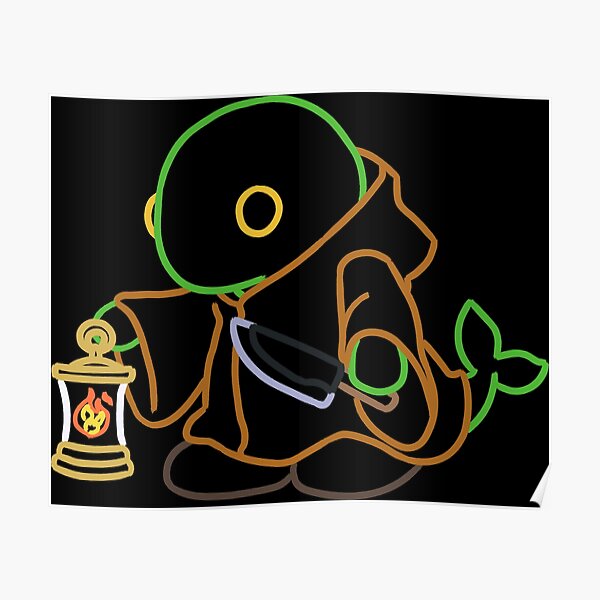 "Minimalist Tonberry" Poster by drglovegood | Redbubble