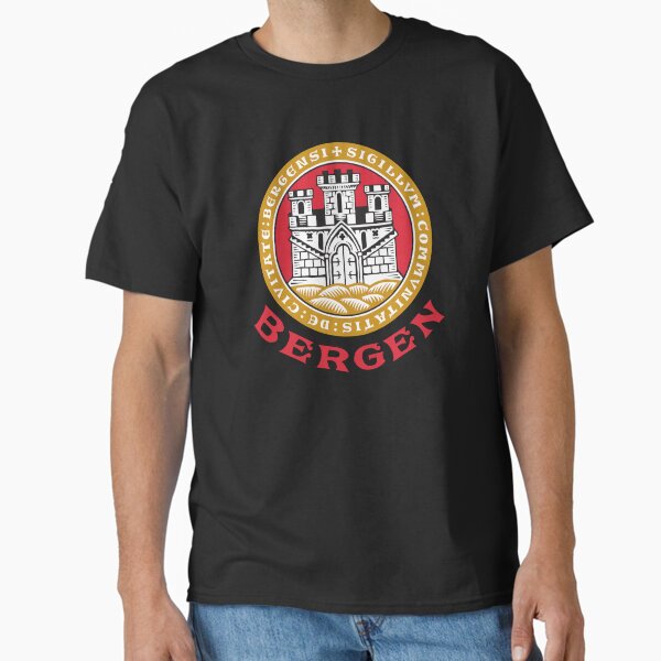 "Bergen Norway Coat Of Arms" Classic T-Shirt for Sale by jeshands ...