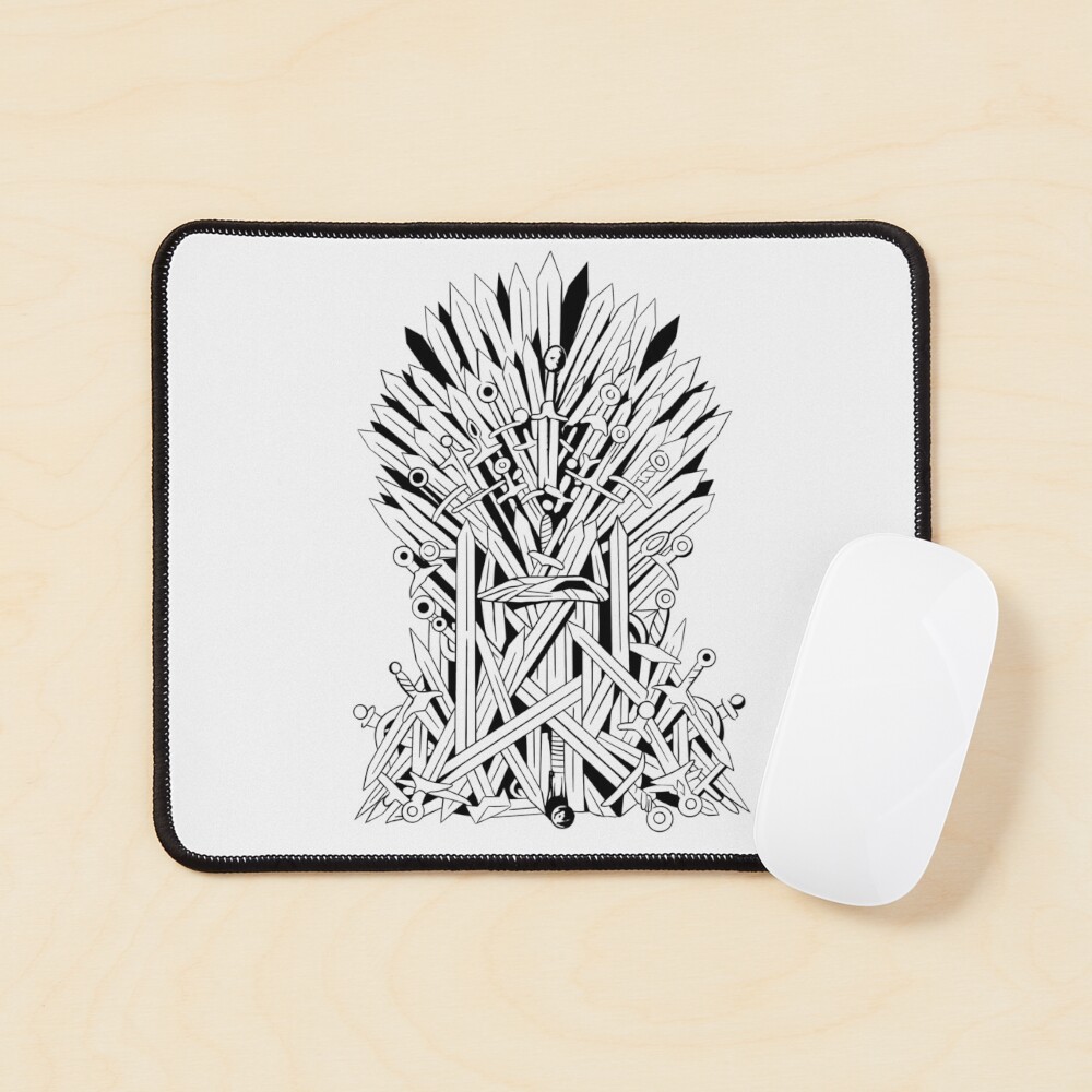 "Iron Throne" Sticker for Sale by BurunaMD | Redbubble