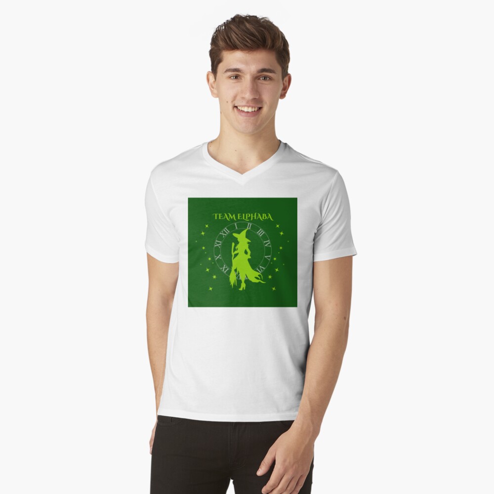 "Defying Gravity Wicked Team Elphaba Sparkles Background" Sticker for ...