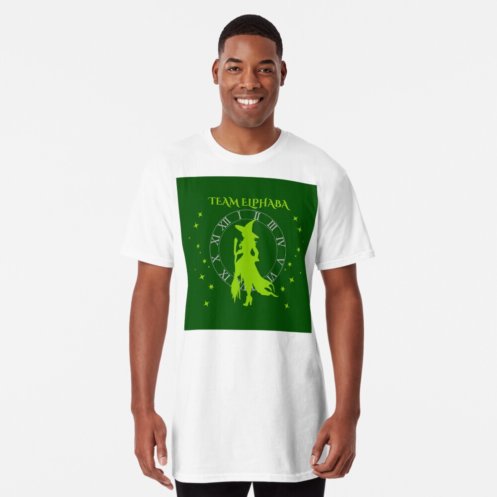 "Defying Gravity Wicked Team Elphaba Sparkles Background" Sticker for ...