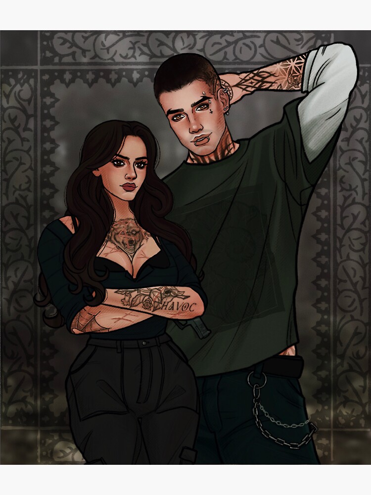 "Her Soul for Revenge: Juniper and Zane" Sticker for Sale by ...