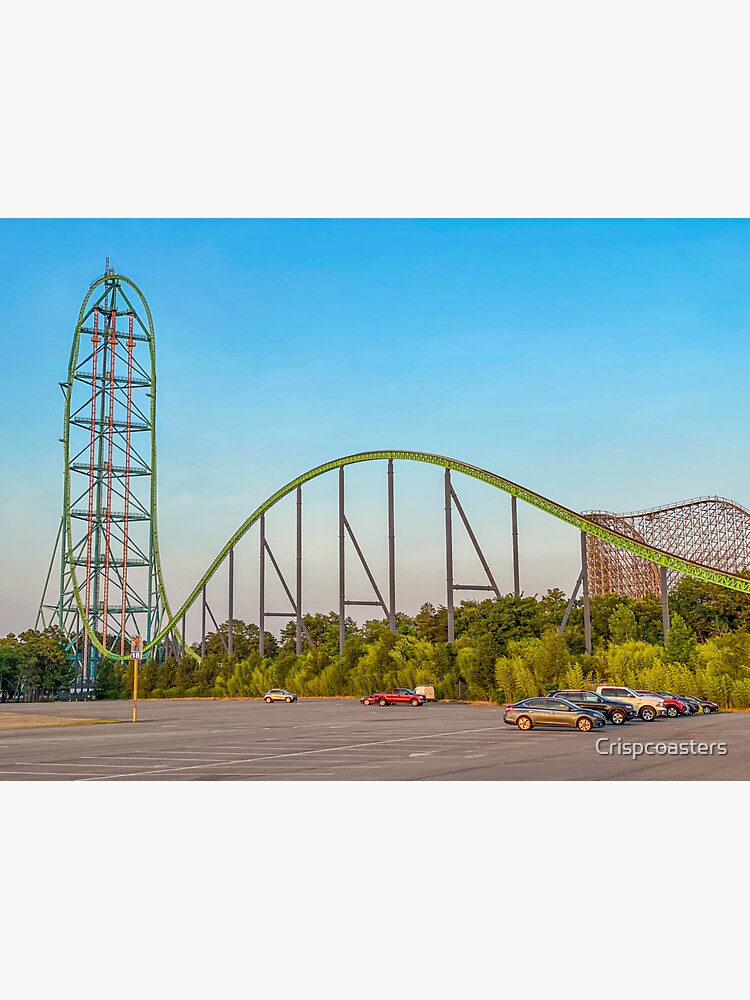 "Kingda Ka" Sticker for Sale by Crispcoasters | Redbubble