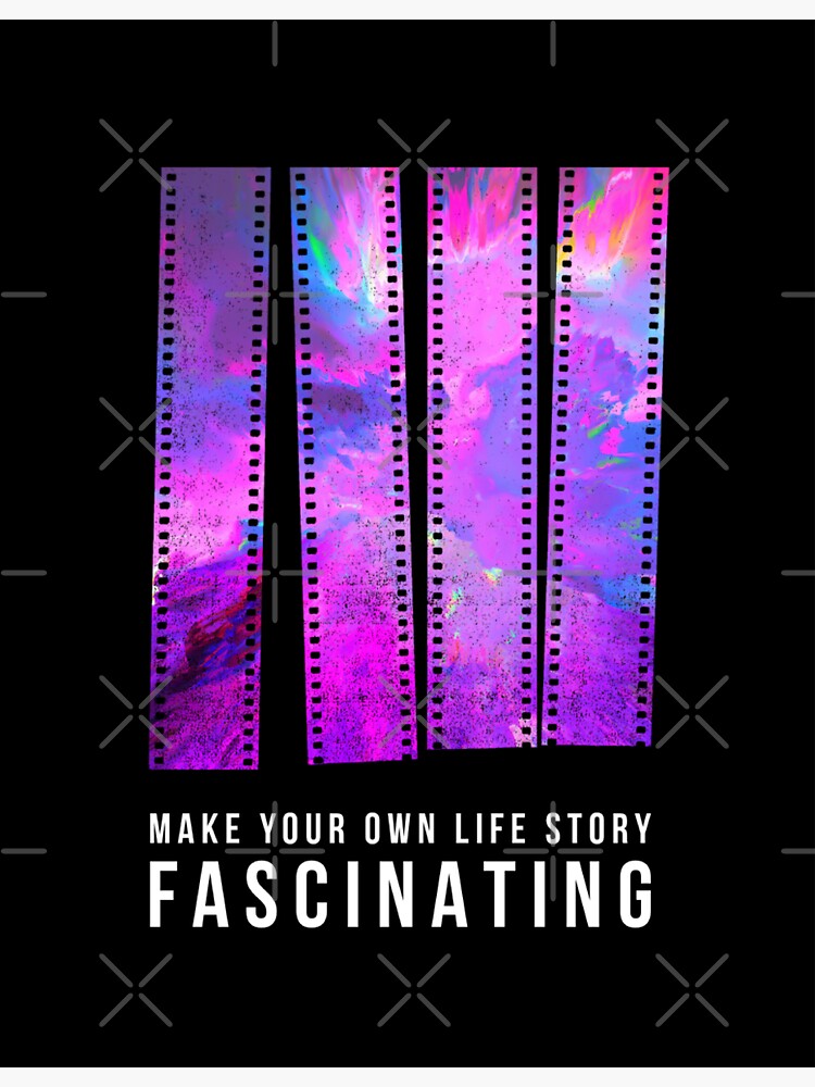 "make your own life story fascinating" Sticker for Sale by B-Space ...
